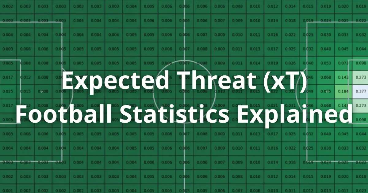 Expected Threat (xT) – Football Statistics Explained - The Football Analyst